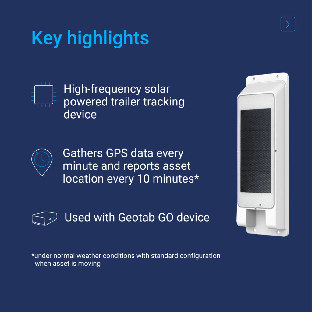 Geotab Launches Solar-powered Asset Tracker TT600 series by Positioning Universal Inc. (PUI ...